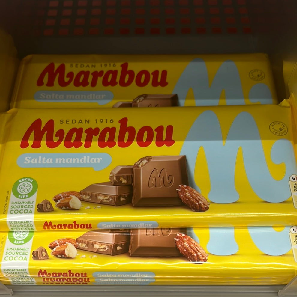 Marabou Salted Almond 200g – EU Shopping Experience
